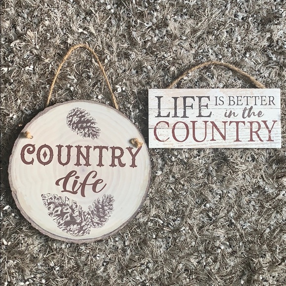 Wall Decor | Country Life Life Is Better In The Country Sign | Poshmark